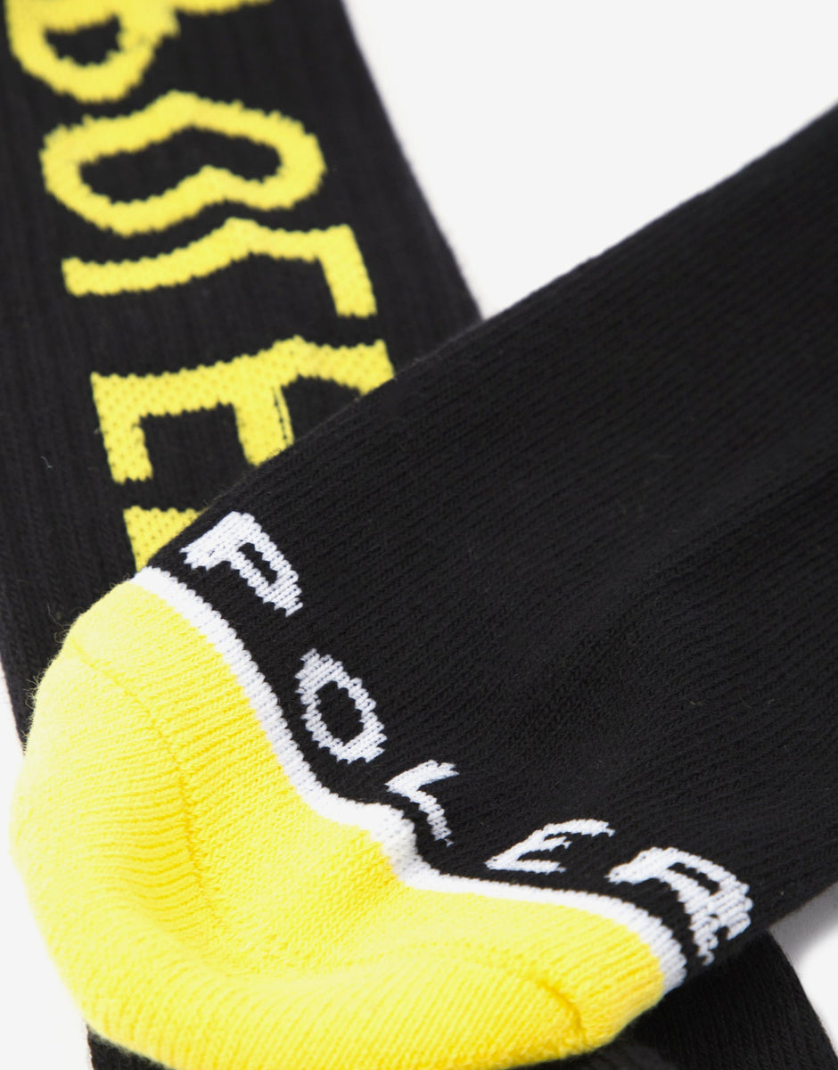 Poler MIRROR SOCKS - BLACK - Yolo Camping 露營生活道具